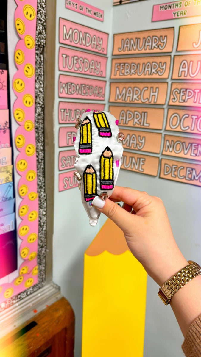 PENCIL HEADBAND – Teaching Takes Passion