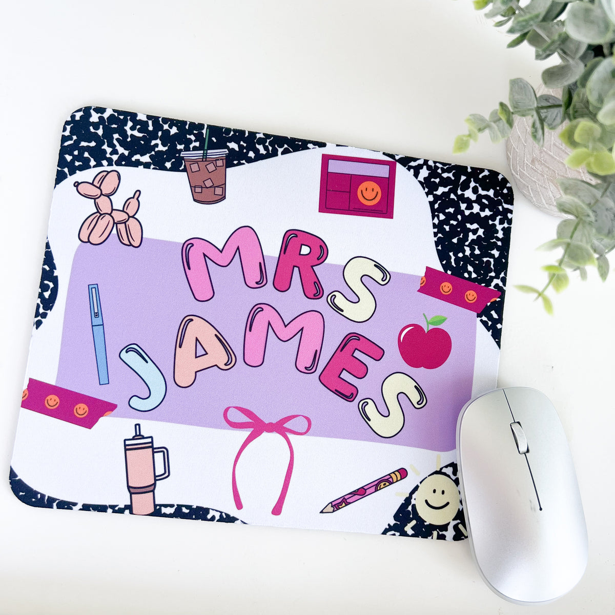 Teacher Mousepad | Composition Notebook – Teaching Takes Passion